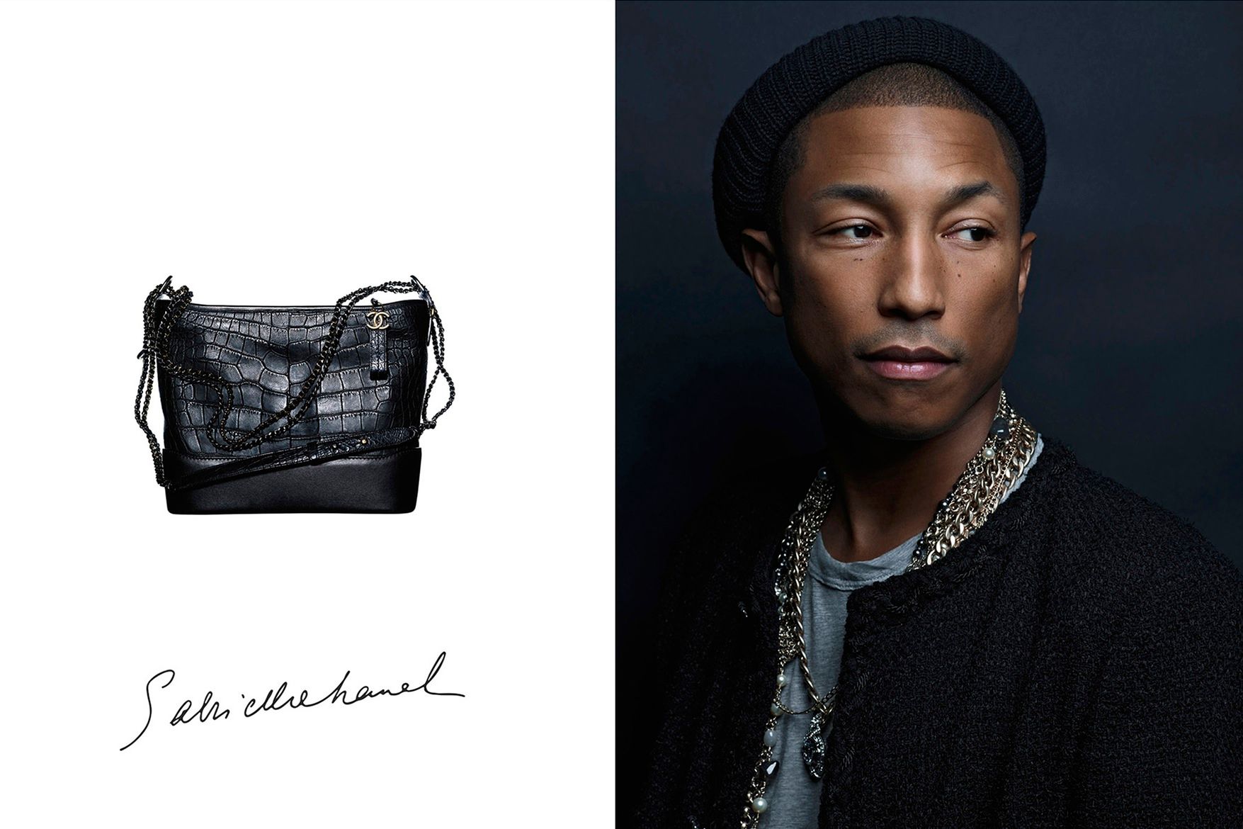 #ICYMI: Pharrell Williams Stars In Chanel's New Handbag Ad - MEFeater