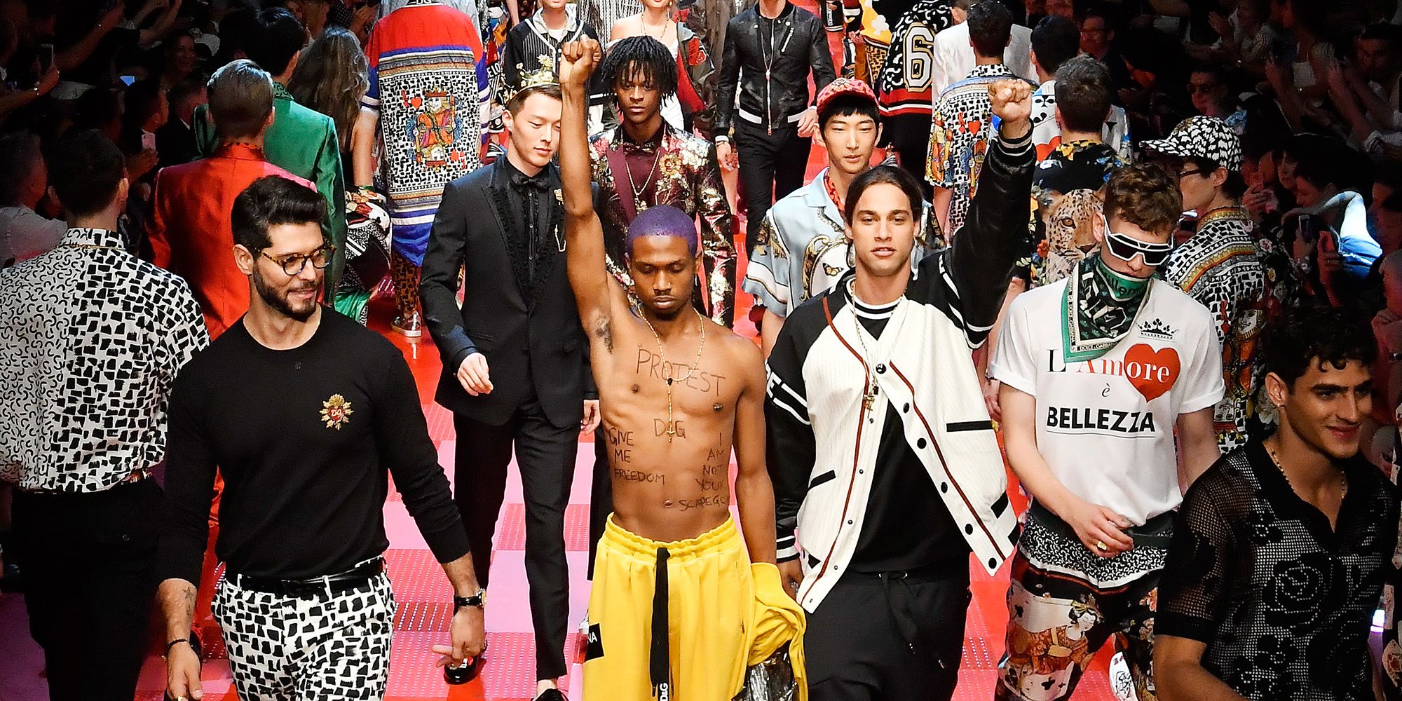 The Story Behind the Raury Protest Against Dolce & Gabbana During ...
