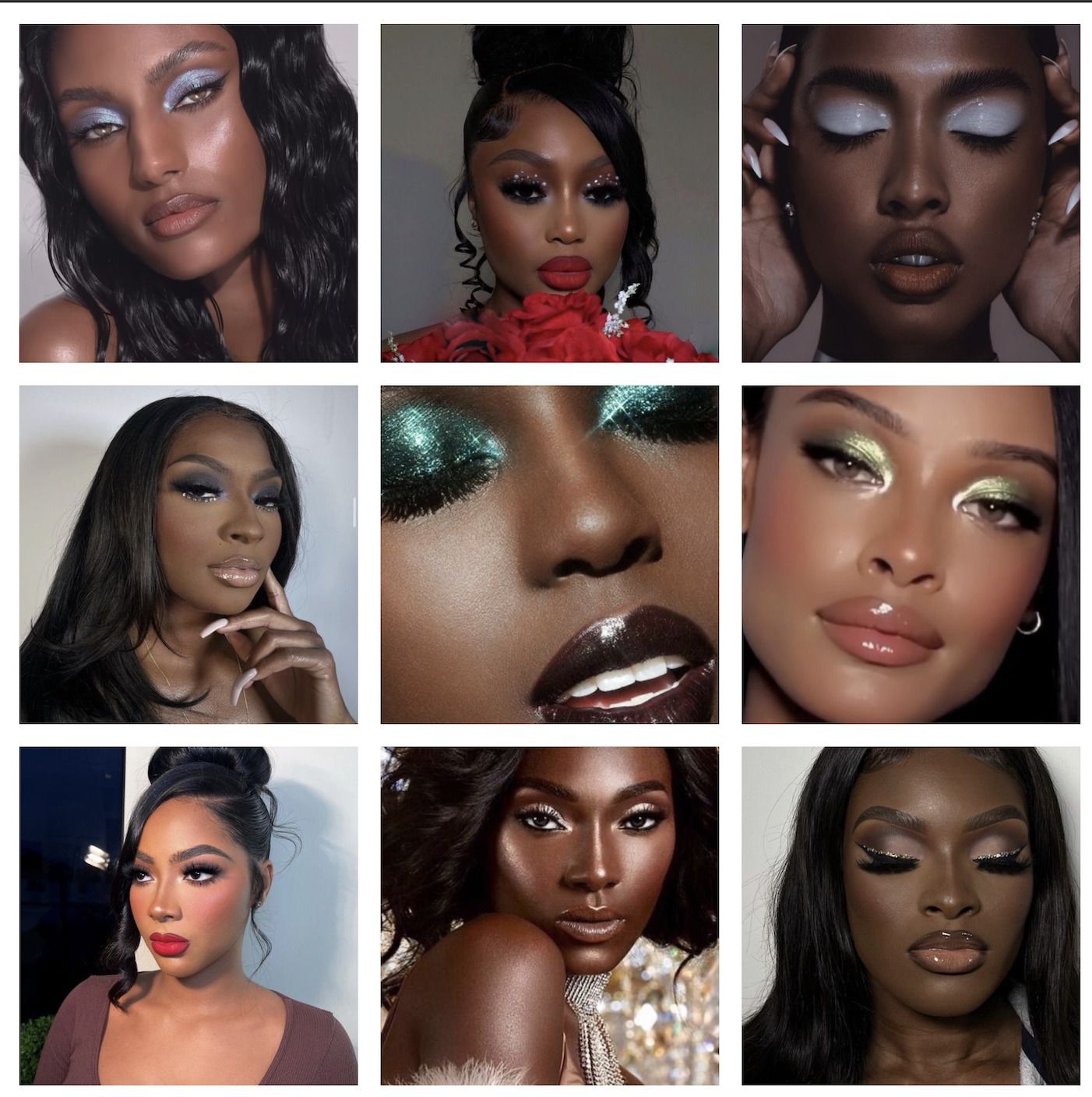 holiday-glam-looks-collage - MEFeater