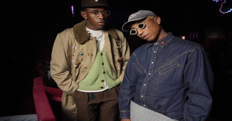 #SneakPeak Tyler, the Creator and Louis Vuitton Mens Collection
